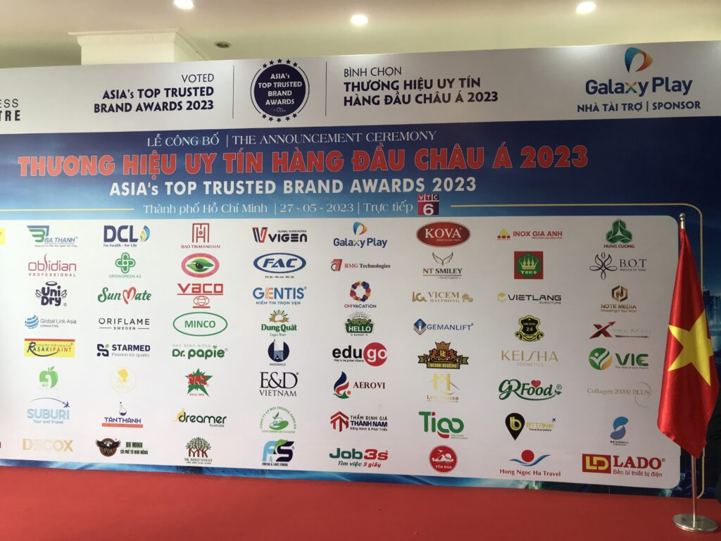 SEIKOSHA VIETNAM AWARDED ''ASIA'S TOP TRUSTED BRAND AWARDS 2023🏆 ...